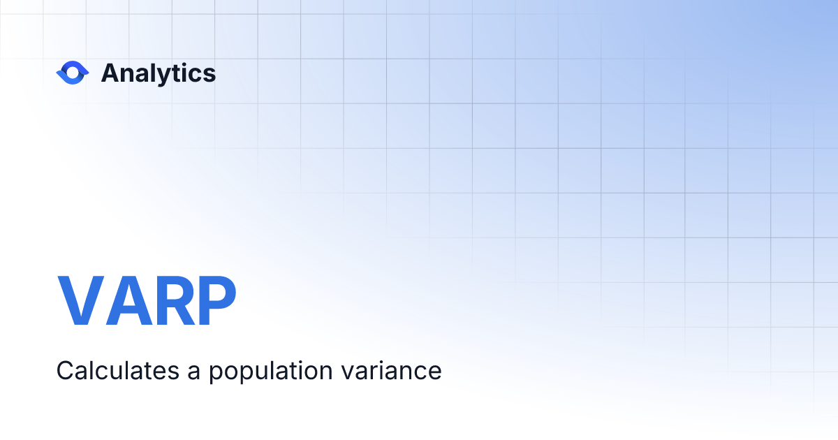VARP | Analytics