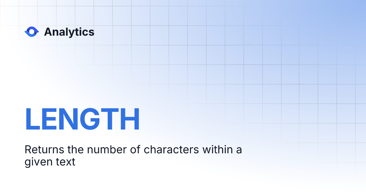 LENGTH | Analytics