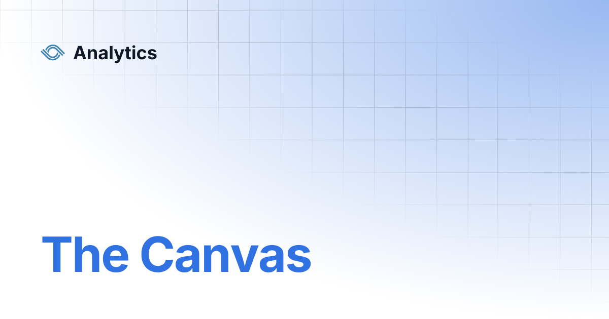 The Canvas | Analytics